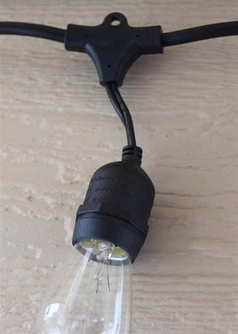 Learn How To Hang Outdoor String Lights Love Our Real Life