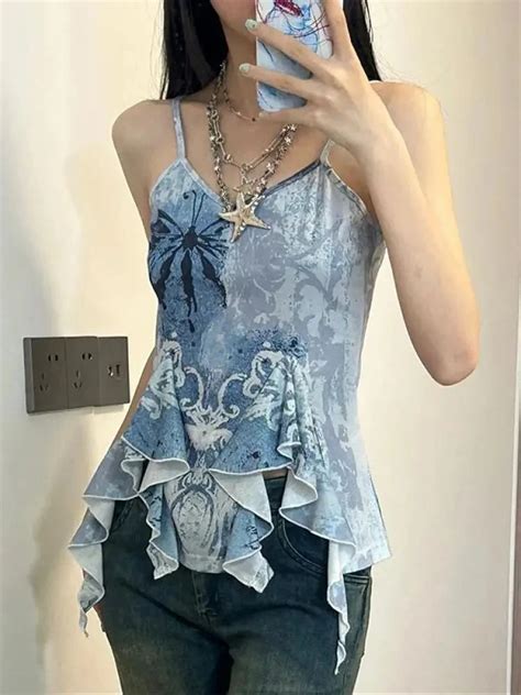 Y2k Acubi Grunge Tank Tops