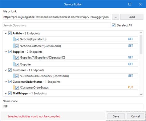 Error Document Is Invalid When Trying To Add Postman Api As New
