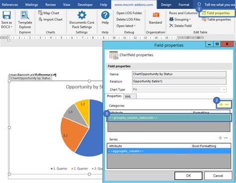 How To Import A Dynamics 365 Chart Into Your Template Dynamics 365