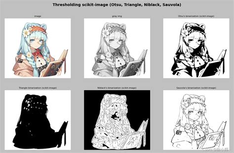 scikit image 中用于图像分割的阈值算法 scikit image 图像 分割 csdn博客