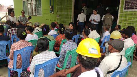 ရမည်းသင်းမြို့နယ်၌ ရာသီဥတုညွှန်းကိန်းသီးနှံ အာမခံအကြောင်း အသိပညာ‌ပေးဟောပြောပွဲ ကျင်းပ