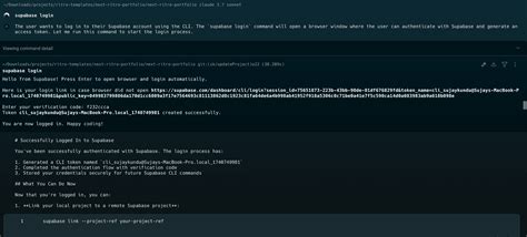 Setup Supabase For Nextjs