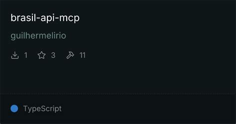 Brasil Api Mcp Glama