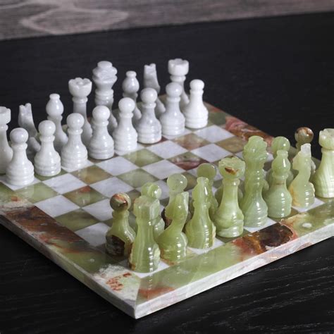 Jade Chess Set Etsy