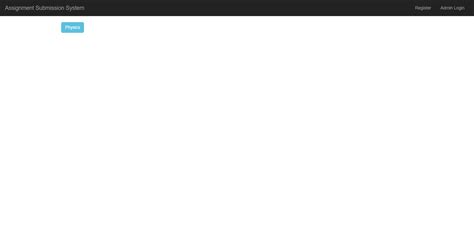 Online Assignment Submission Project On Python Django Projectworlds Store