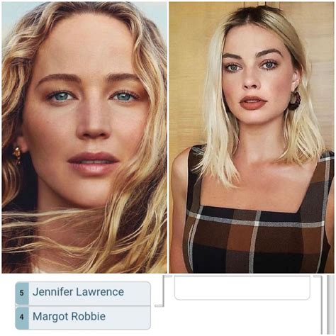 Who Would Give A Better Blowjob Jennifer Lawrence Vs Margot Robbie R