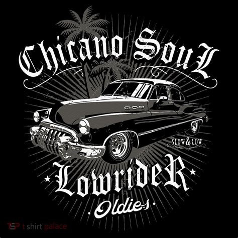 Lowrider Chicano Low Mexican Los Angeles Latina Rider Cholo Womens V