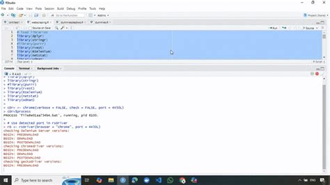 Web Scraping With Rselenium Chrome Driver And Rvest