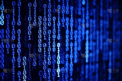 技术 二进制码 数字0 蓝色 数据 概念 背景 数字1 图表设计师 运动模糊素材 花瓣网