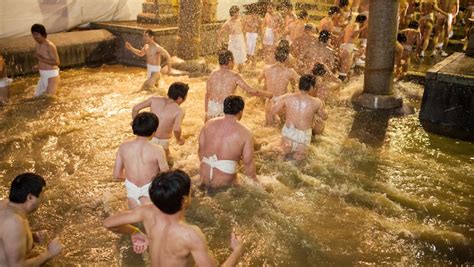 Japans Naked Festival Hadaka Matsuri Canceled For All But A Select