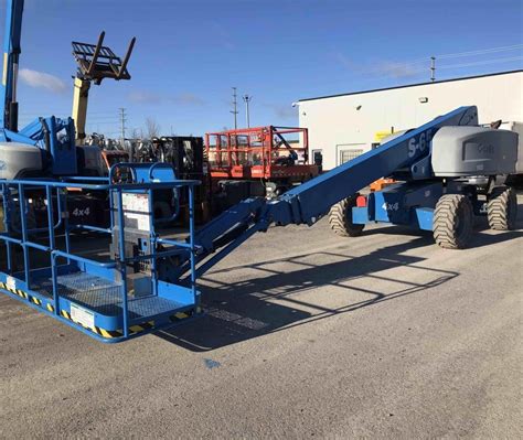 2014 Genie S 65 Telescopic Boom Lift 65 Platform Height 71 Working