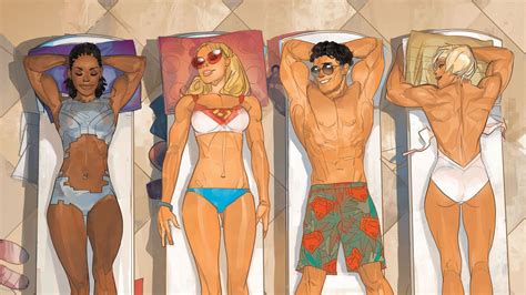 Dc Comics Will Collect Variant Covers In Its First Swimsuit Special