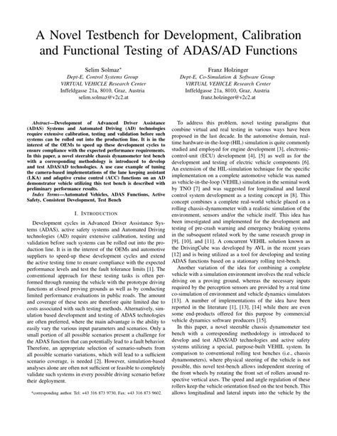 Pdf A Novel Testbench For Development Calibration And Functional