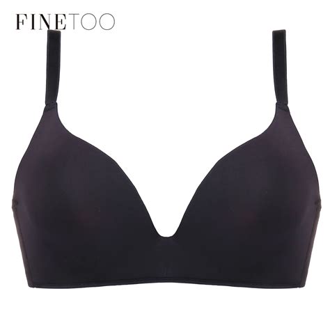 Finetoo 여성용 울트라 씬 와이어 프리 브래지어 섹시 란제리 속옷 봉제선 없는 브래지어 편안한 통기성 포장 가슴