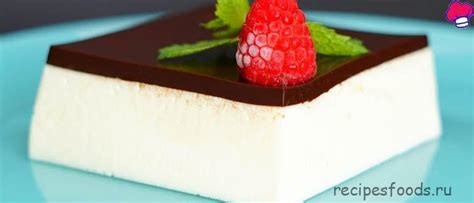 Птичье молоко на желатине без выпечки