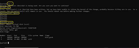 How To Resize A Root Partition In Ubuntu Linux Gpt Dade2