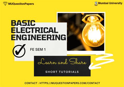 Fe Sem 1 Basic Electrical Engineering