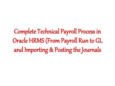 Oracle Fusion Cloud Hcm Payroll Query Pdf