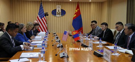 Монгол АНУ гийн хоорондын эрчим хүчний яриа хэлэлцээ боллоо