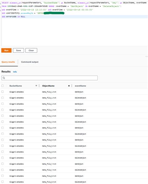 Investigate Security Events By Using Aws Cloudtrail Lake Advanced