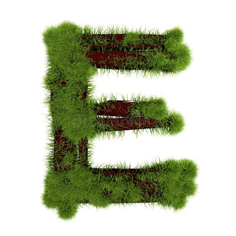 Letter E Grass Stock Illustrations 269 Letter E Grass Stock