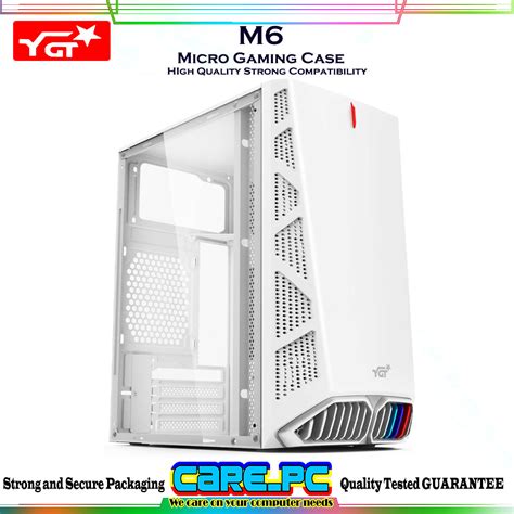YGT M6 Computer Micro Desktop Gaming Case Micro ATX ITX Lazada PH