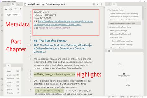 Reading Workflow With Obsidian As An Extended Brain Share And Showcase