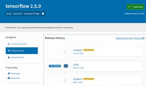 ubuntu20 10 安装低版本tensorflow1 8 或者 tensorflow2 5 步骤 快速tensorflow2 5 0的下载