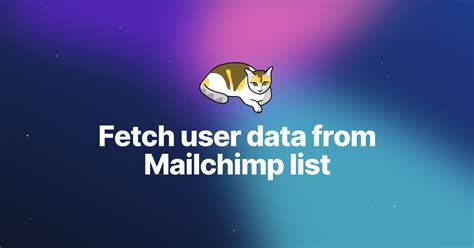 Fetch User Data From Mailchimp List Gato Graphql For Wordpress