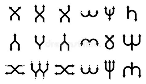 Diagonal Arrow Stock Vector Illustration Of Corner