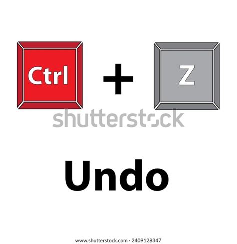 Keyboard Key Combination Shortcuts Vector Illustration Stock Vector Royalty Free