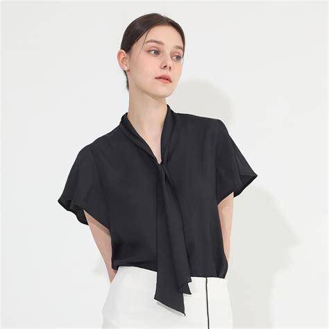 데코 독점특가 반팔 타이 블라우스 Fdbad2414w 위시버킷