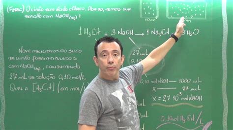 Titulação Resolvendo Exercício Ii Youtube