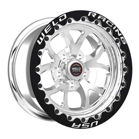Weld Racing S76 Rt S 17x11 58 Backspace Polished Rear Beadlock Wheel