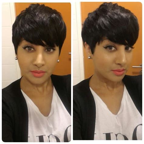 Pixie And Bangs Short Hair Styles Short Hair Cuts Haircut And Color