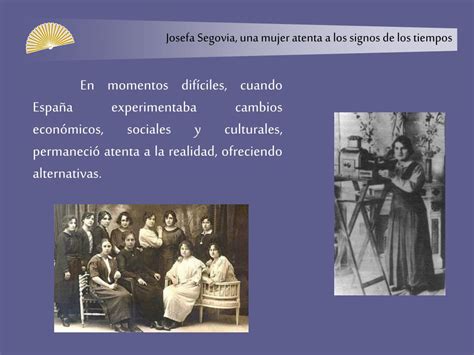 Ppt Josefa Segovia Una Mujer Atenta A Los Signos De Los Tiempos