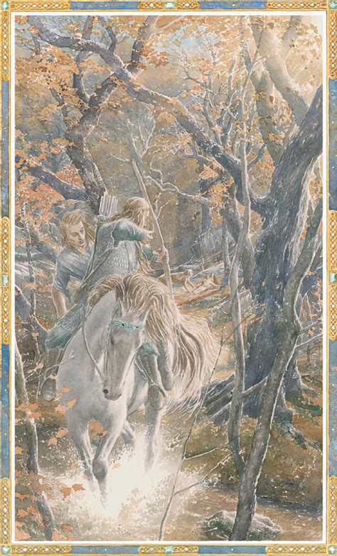 Beren And Luthien Alan Lee