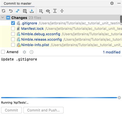 Run Tests Appcode