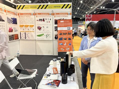 Singapore Building Materials Exhibition Hesu Pipe Hesu Pipeline System Professional Provider