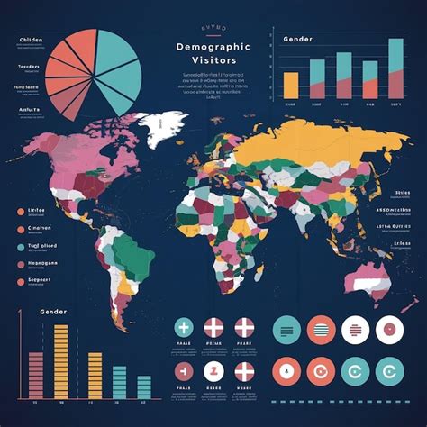 Market Research Visuals Comprehensive Data Analysis Graphics Premium Ai Generated Image