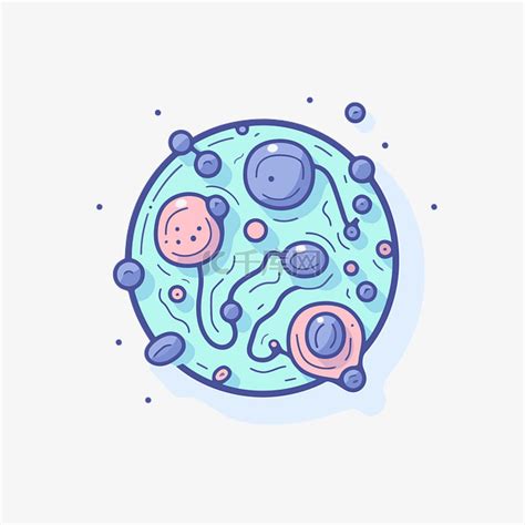 细胞生物学插图 向量素材图片免费下载 千库网