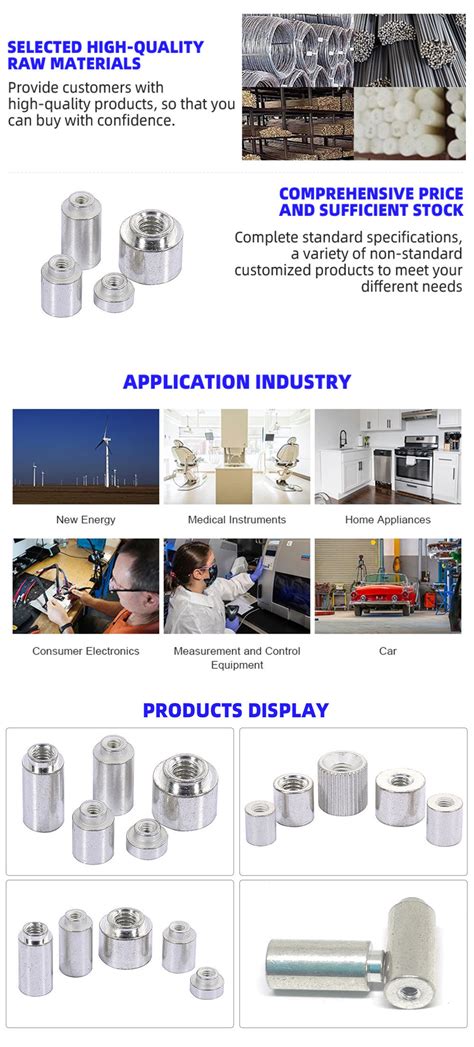 Blind Hole Nut Set Brasssteel Smtso M25 38 Ideal For Precision
