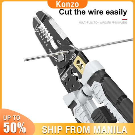 Wire Cutter Wire Stripper Heavy Duty Automatic Wire Stripper Tool For Solid And Stranded