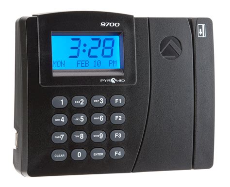 Pyramid Time Trax TTEZ Proximity Time Clock System Wayfair