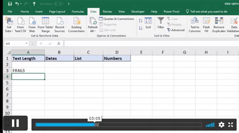 Excel Data Tools And Data Management Institute Of Accountancy