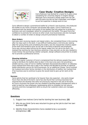 Business Enterprise Lesson 6 Gcse Business Teaching Resources