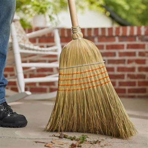 Strawcorn Broom Brooms The Home Depot
