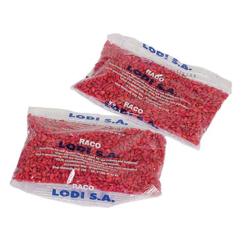 Ruby Throw Bag Whole Grain Rat Poison Difenacoum 10kg