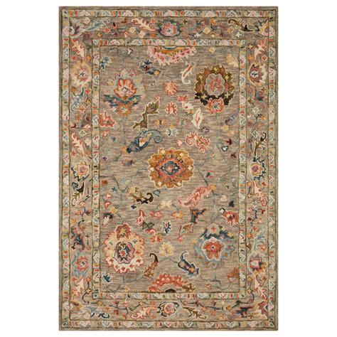 Loloi Padma Pma 01 36 X 56 Grey Area Rug Hooked Wool Loloi Rugs